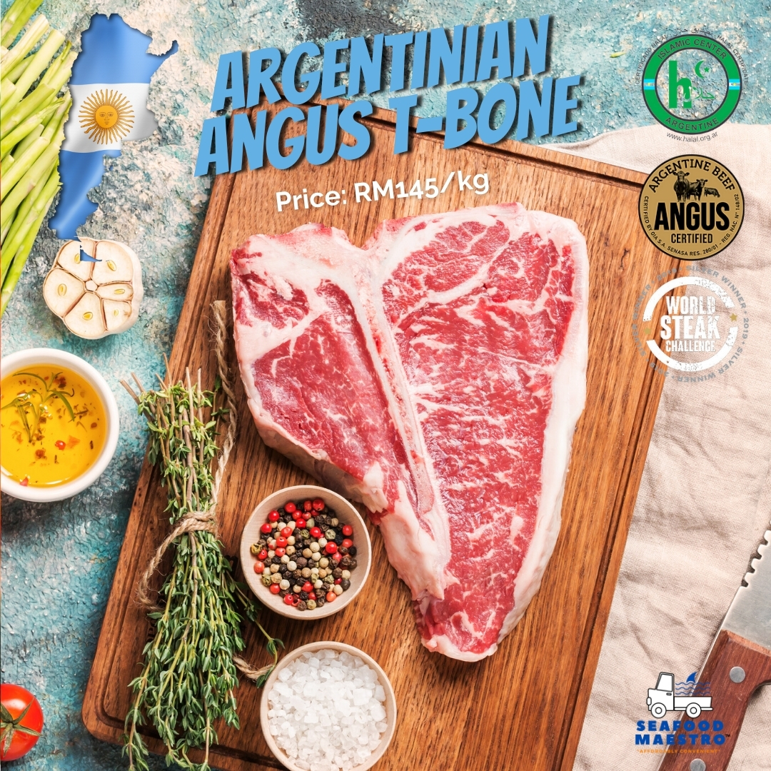 Argentinian Angus T Bone – Seafood Maestro Malaysia